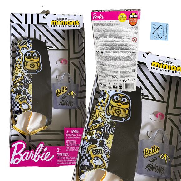 Mattel | Toys | Barbie X Minions Rise Of Gru Minion Hilo Dress Fashion ...